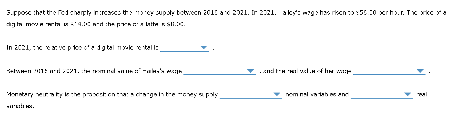 Solved 3. The classical dichotomy and the neutrality of | Chegg.com