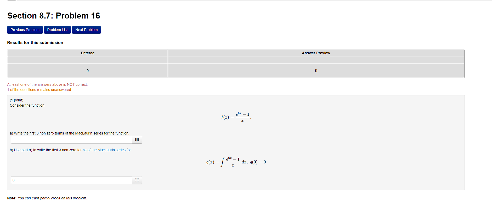 Solved Section 8.7: Problem 16 Previous Problem Problem List | Chegg.com