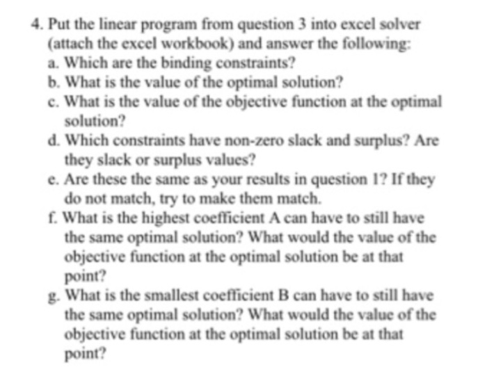 Solved 3. Solve the following linear program graphically. | Chegg.com