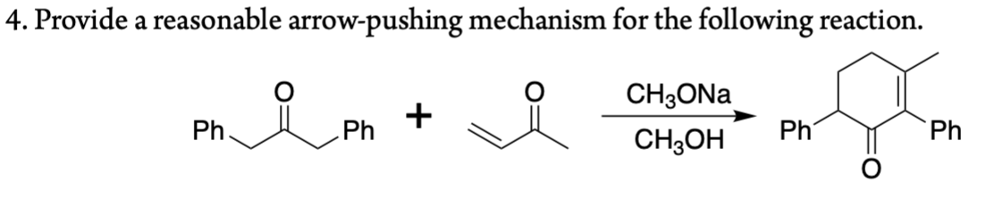 Solved 4. ﻿Provide a reasonable arrow-pushing mechanism for | Chegg.com