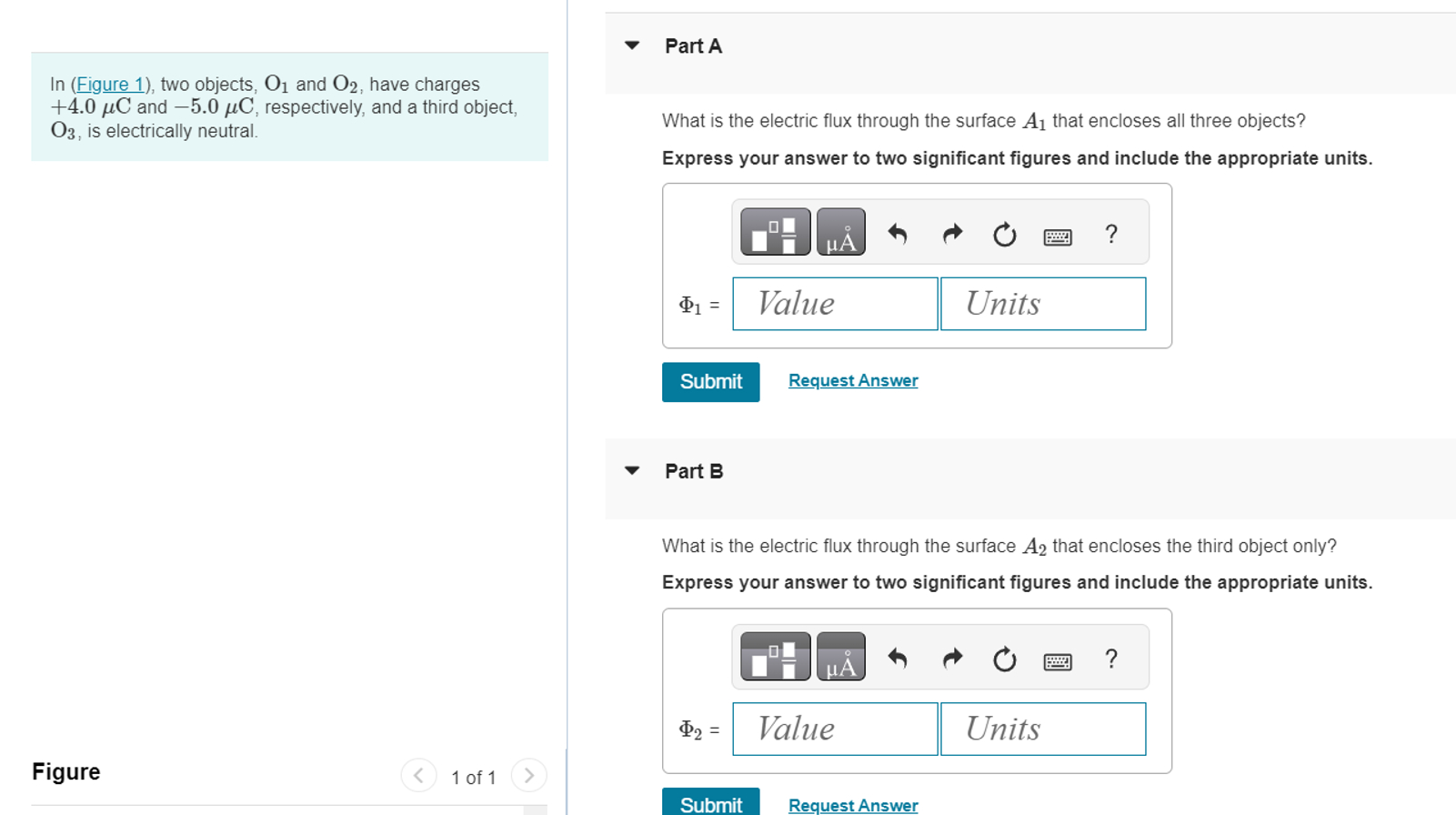 Solved In (Figure 1), ﻿two objects, O1 ﻿and O2, ﻿have | Chegg.com