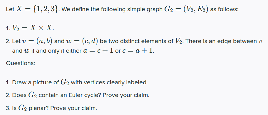 Solved Interpretation and graphs (Discrete Math) Please show | Chegg.com
