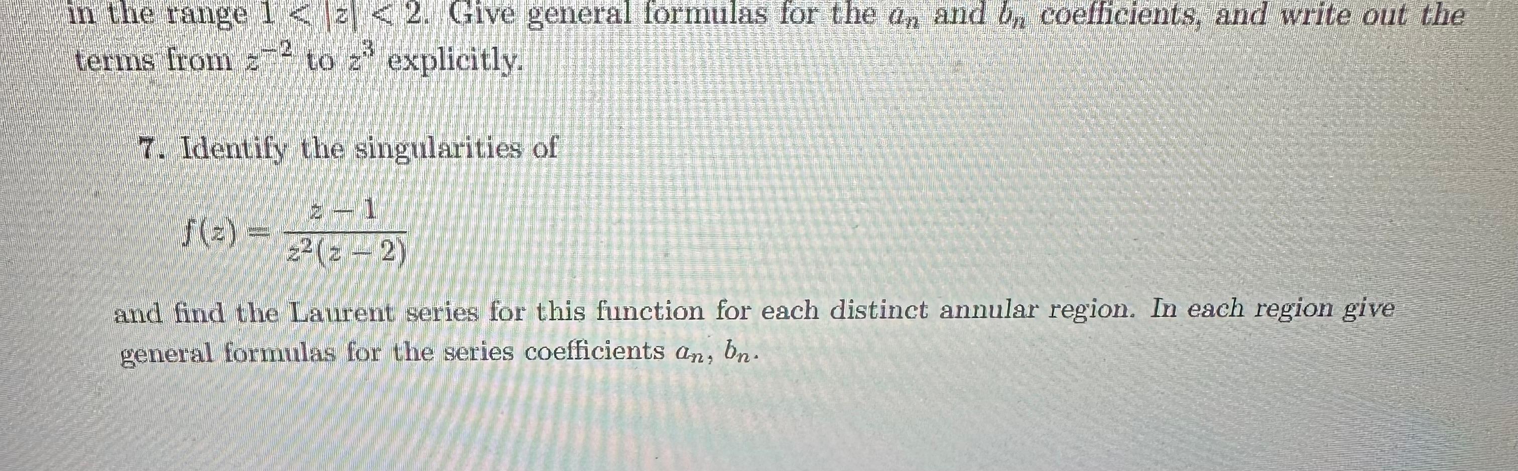 Solved eral formulas for the an and bn coefficients, and | Chegg.com