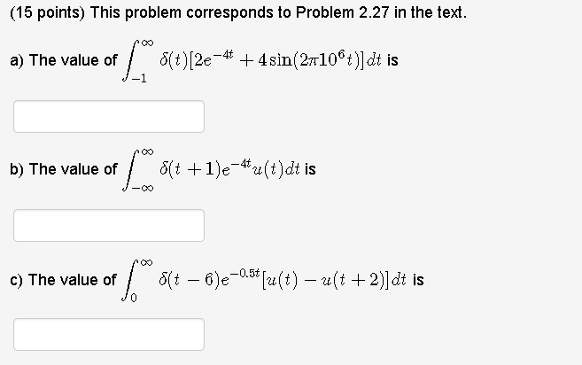 Solved 15 Points This Problem Corresponds To Problem 2 27