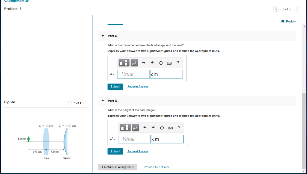 Solved Problem 3 3 of 3 > I Review Part A In the figure | Chegg.com
