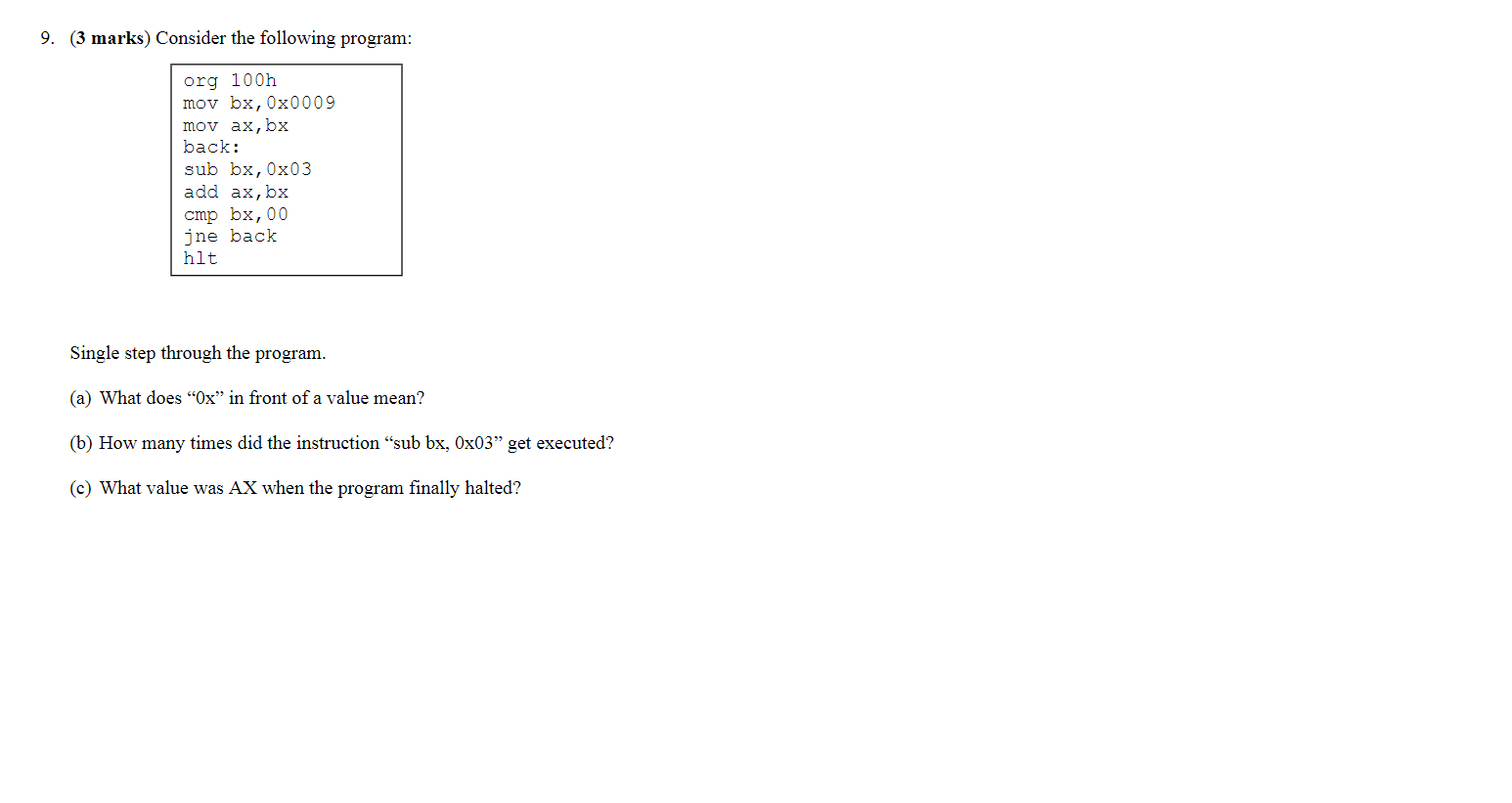 Solved SYST 26671 Computer Architecture Assignment #2 5% of | Chegg.com