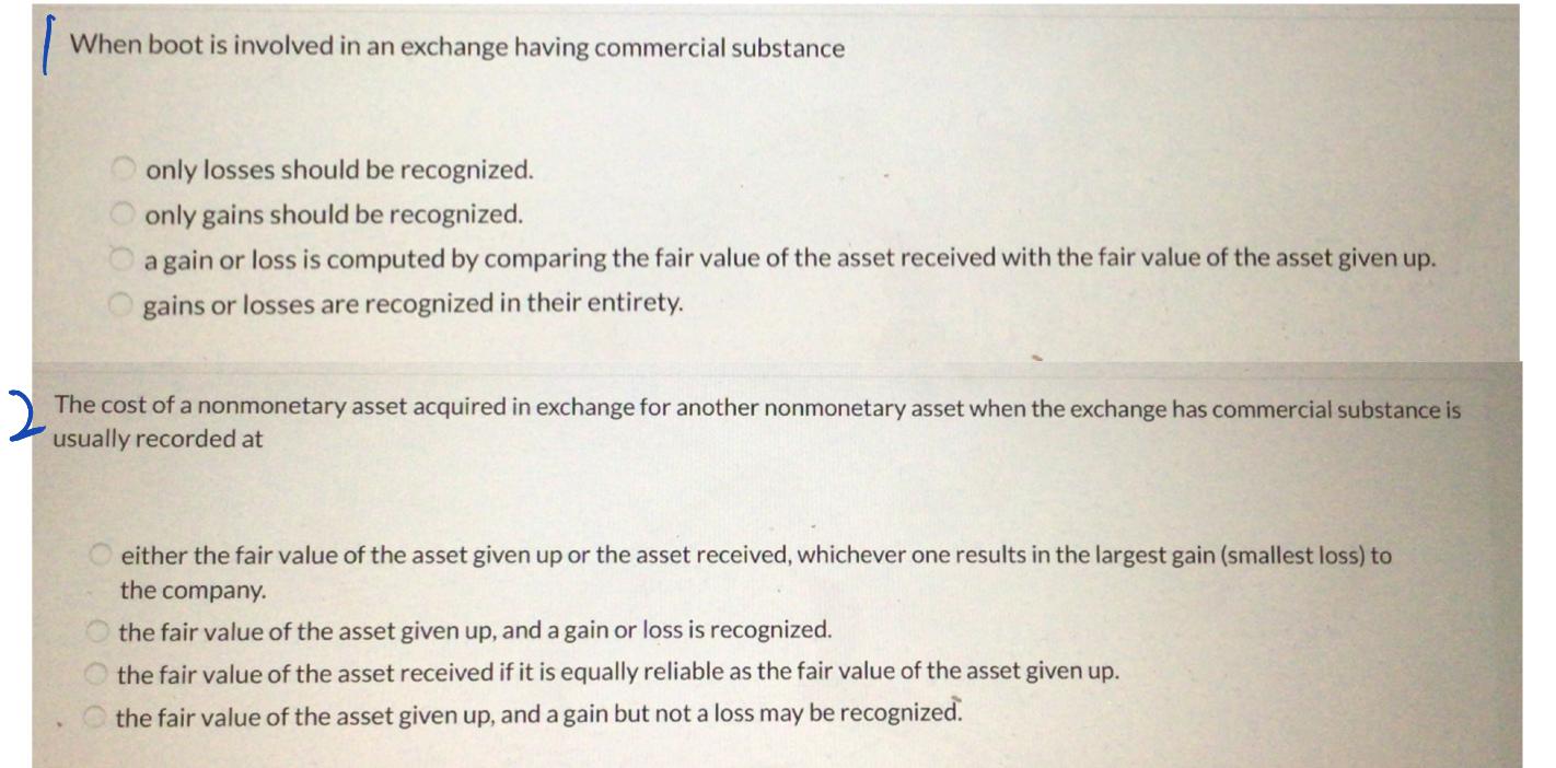 Solved When boot is involved in an exchange having | Chegg.com