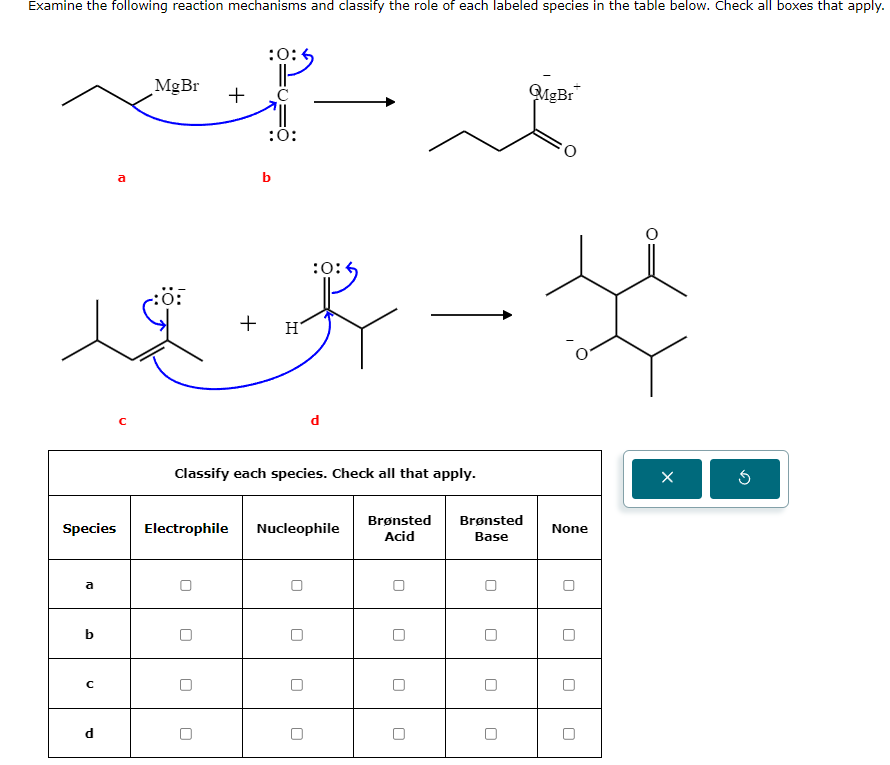Solved Examine the following reaction mechanisms and | Chegg.com Solved Examine the following reaction mechanisms and | Chegg.com