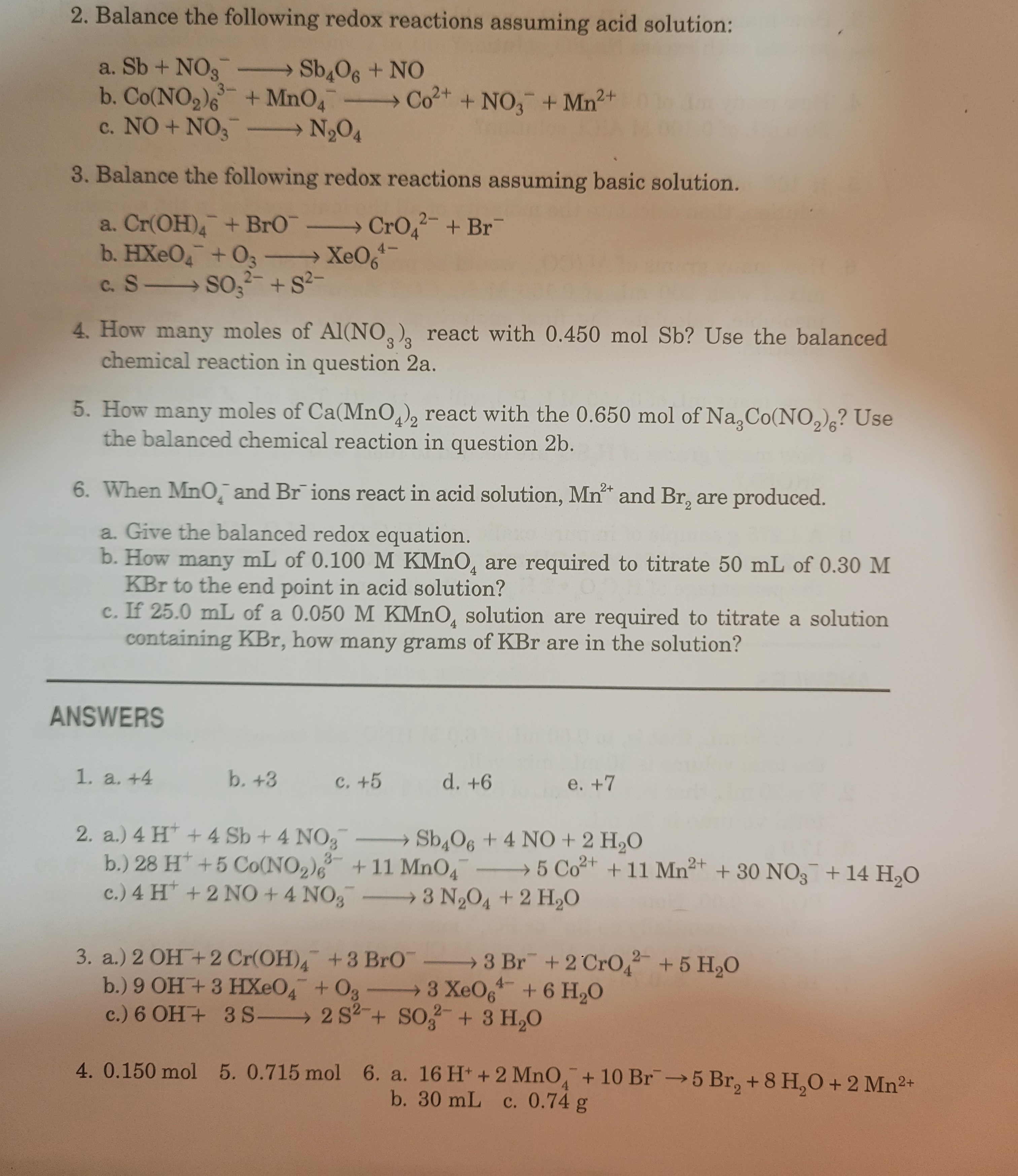 Solved I know the answers are there, I just need the | Chegg.com