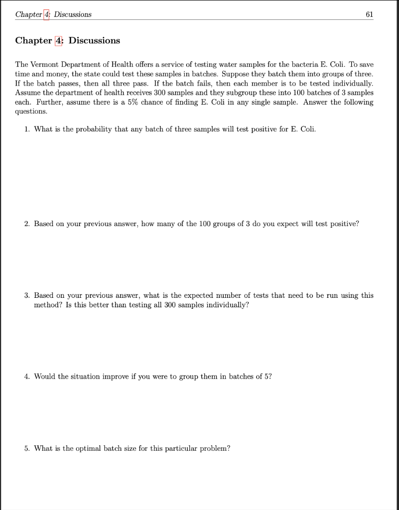Solved Chapter 4 Discussions 61 Chapter 4: Discussions The | Chegg.com