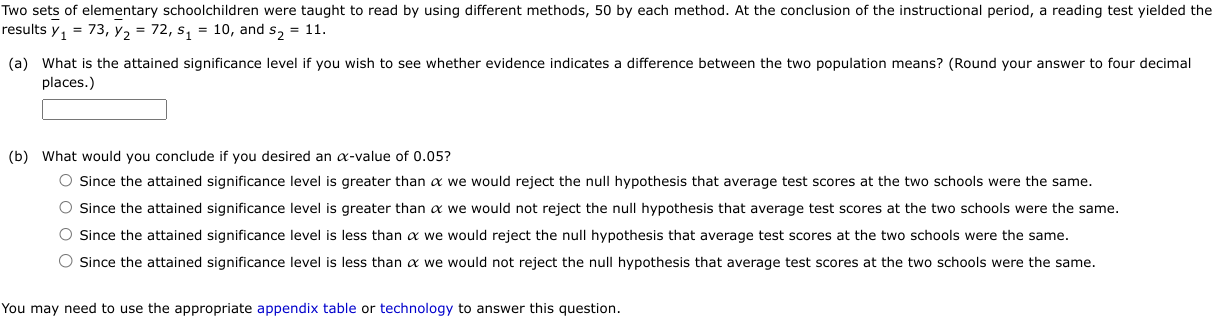 Solved Two sets of elementary schoolchildren were taught to | Chegg.com