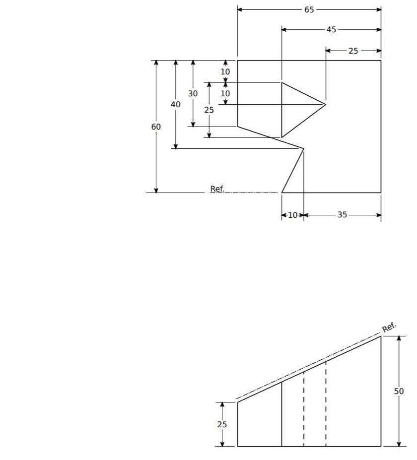 Solved Draw the auxiliary view of the inclined plane | Chegg.com