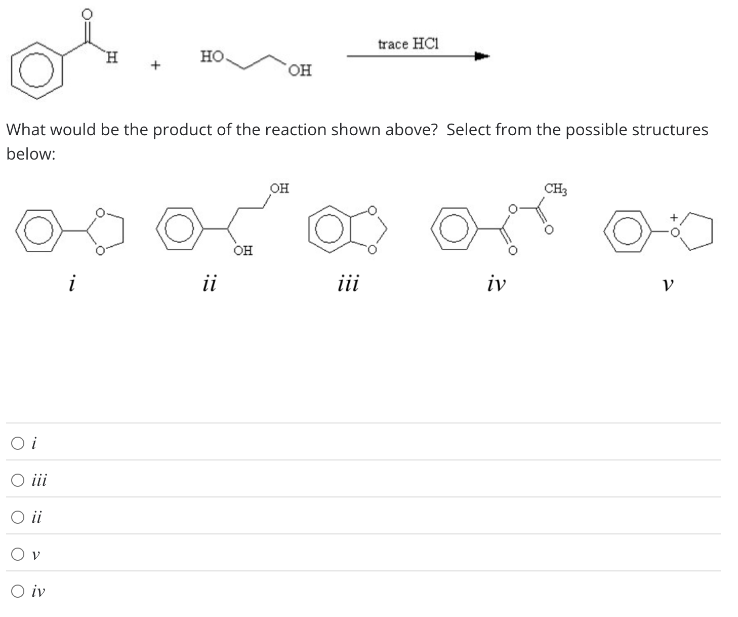 Solved What would be the product of the reaction shown | Chegg.com