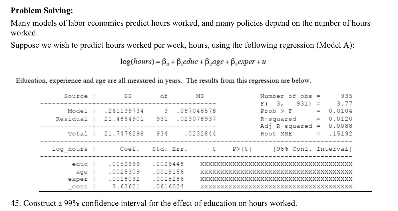 Solved Please answer question 45 step by step and also | Chegg.com Solved Please answer question 45 step by step and also | Chegg.com