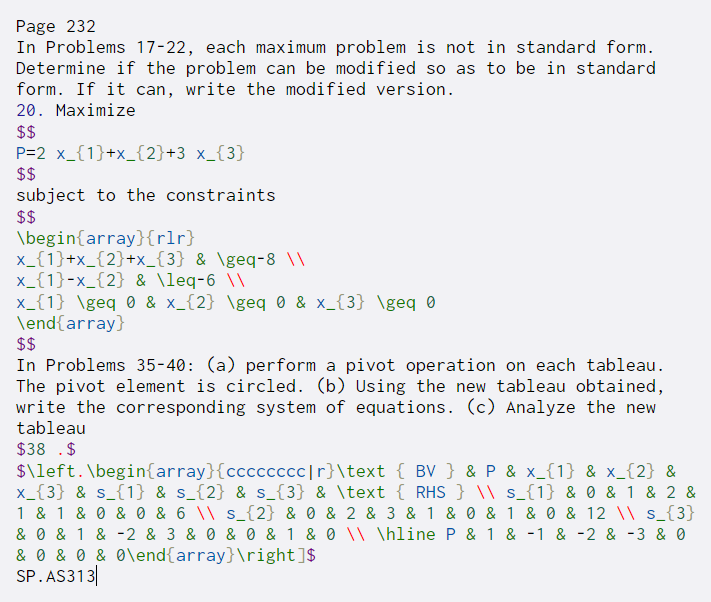 Solved Page 232 In Problems 17-22, each maximum problem is | Chegg.com
