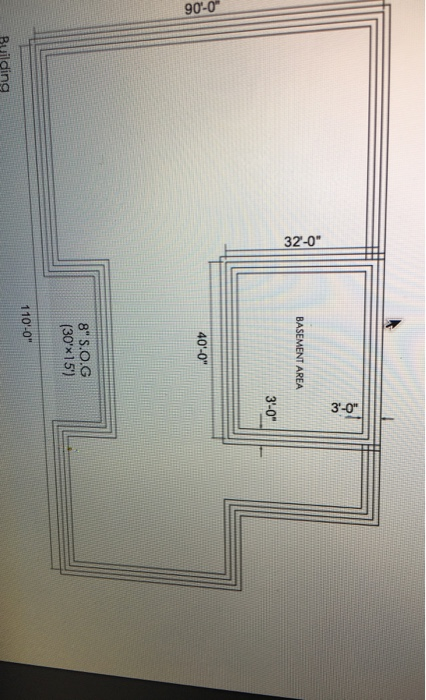Solved 2. Estimate the amount of concrete needed for the | Chegg.com