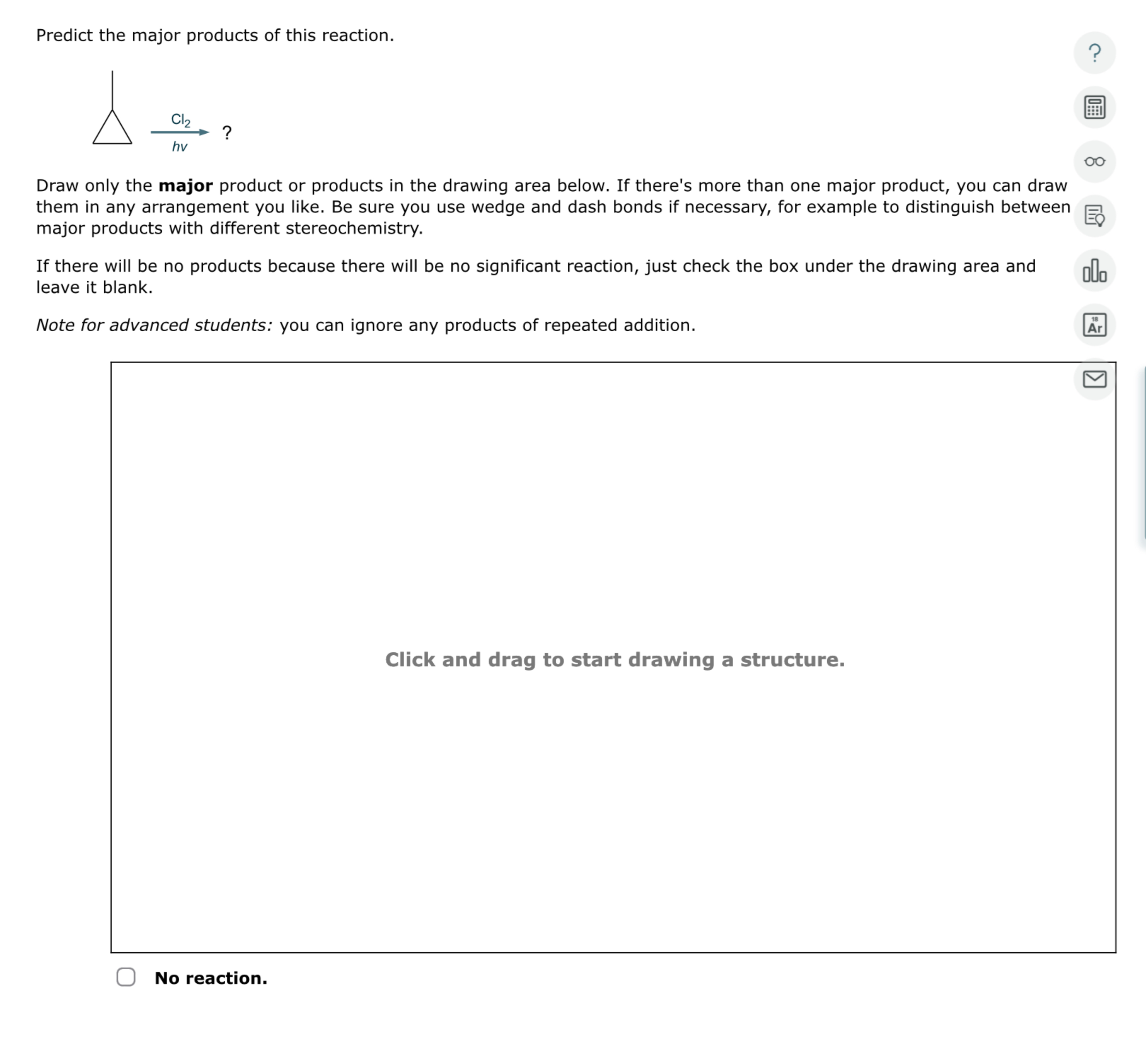 Solved Predict the major products of this reaction.Draw only | Chegg.com
