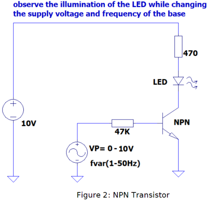 Solved observe the illumination of the LED while changing | Chegg.com