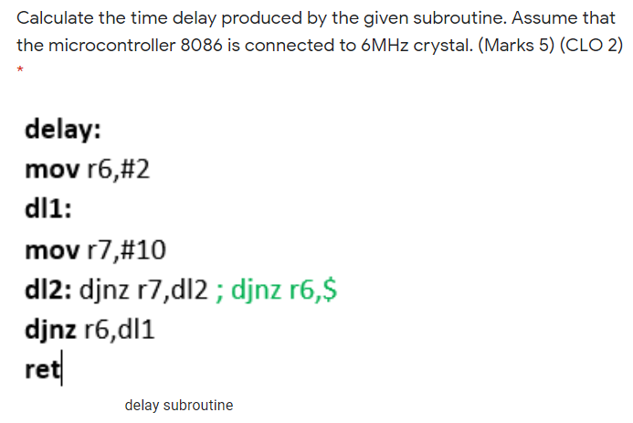Solved Calculate the time delay produced by the given | Chegg.com