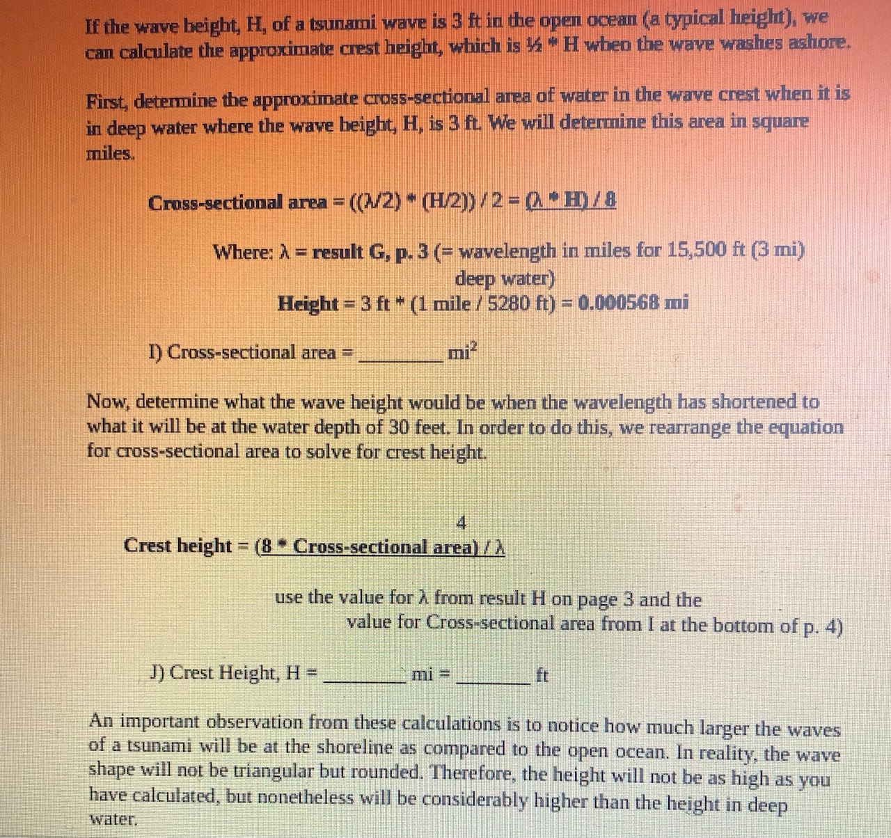 solved-if-the-wave-beight-h3-of-a-tsunami-wave-is-3ft-in-chegg
