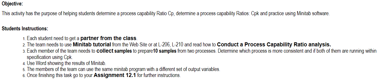 Solved This activity has the purpose of helping students | Chegg.com