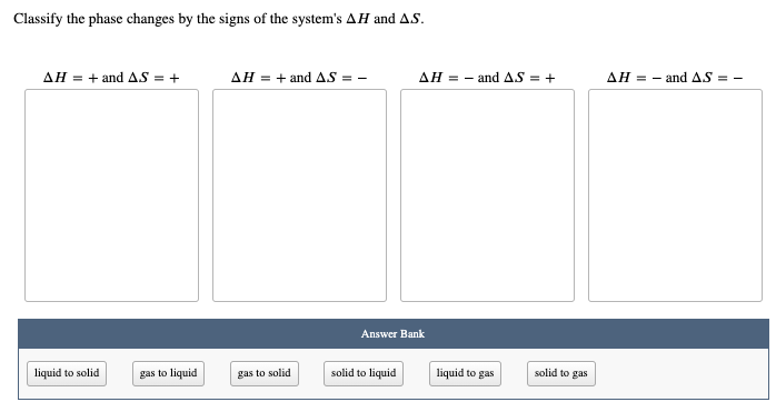 Solved Classify the possible combinations of signs for a | Chegg.com