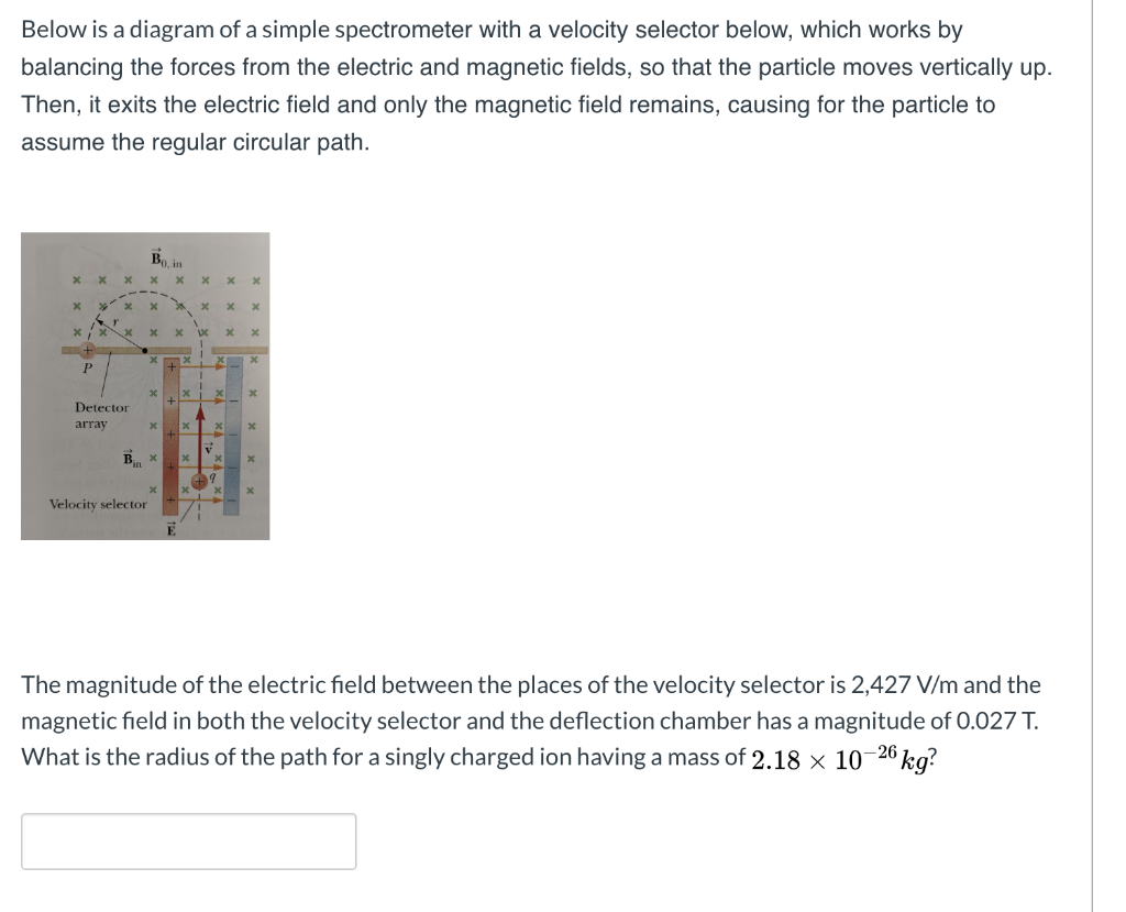 Solved Below is a diagram of a simple spectrometer with a | Chegg.com