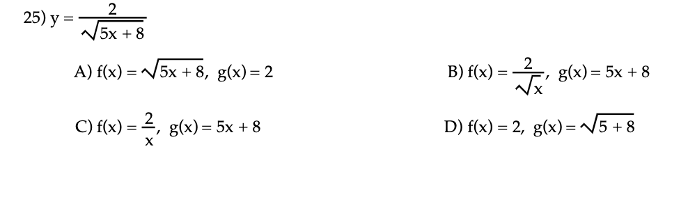 Solved 8) ln4ln6+ln(1/3) in terms of ln2 and ln3 A) 2ln2 B) | Chegg.com