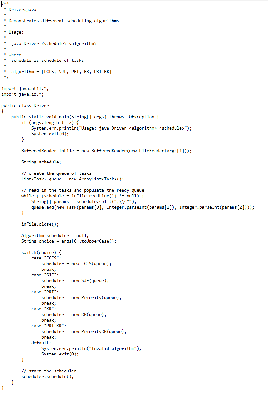 In this program you are required to implement | Chegg.com