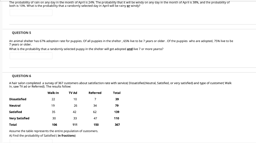 Solved The probability of rain on any day in the month of | Chegg.com