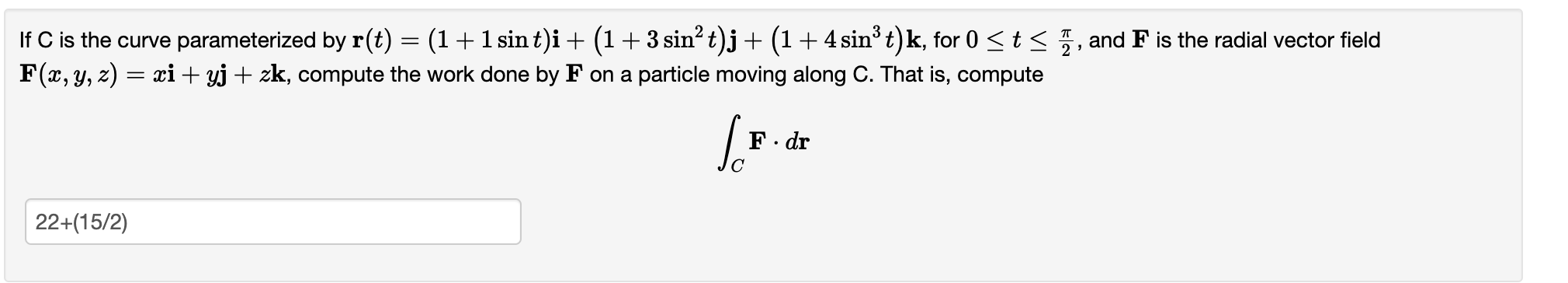 Solved If C is the curve parameterized by | Chegg.com