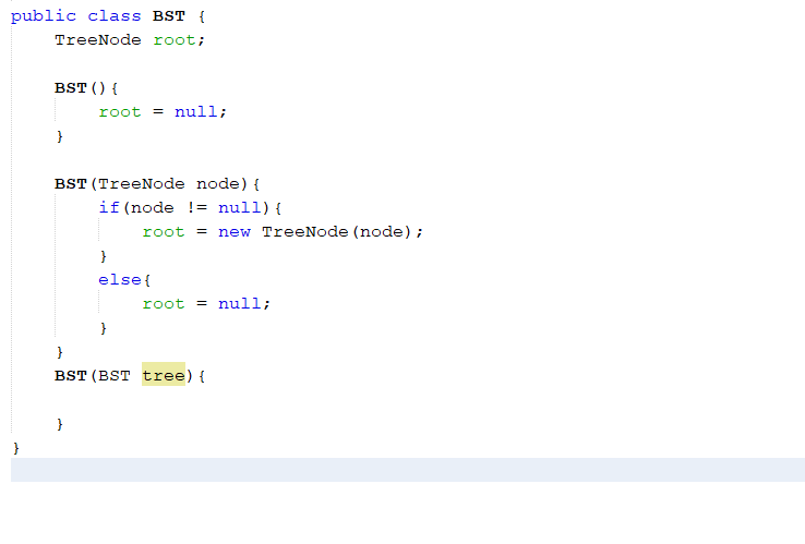 Solved We implemented a data structure for binary search | Chegg.com