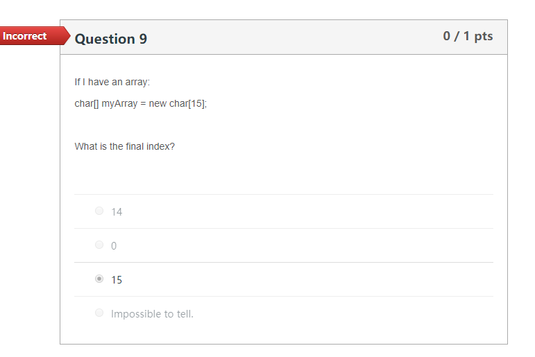 (Solved) : 0 1 Pts Rect Question 11 Following Describes Parameters ...