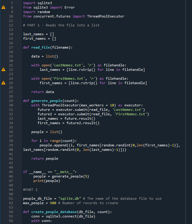 Python - help with updating my randint logic. I don't | Chegg.com