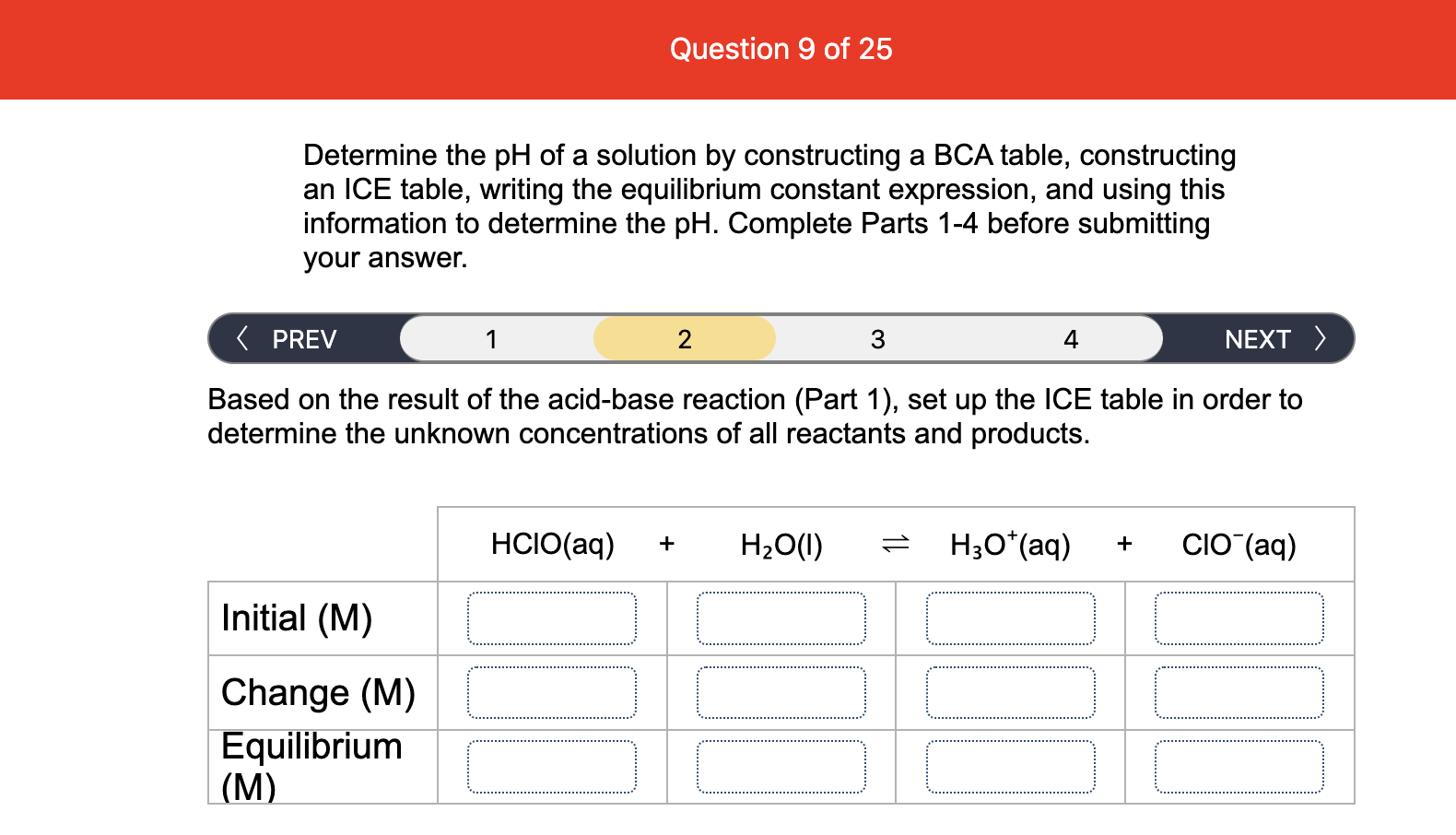 Question 9 of 25 Determine the pH of a solution by | Chegg.com