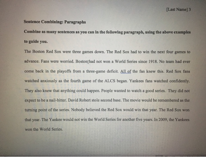 Solved How to combine coordinating, conjunction, and verb | Chegg.com