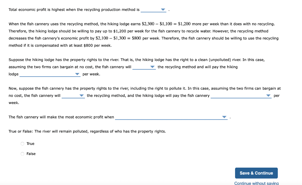 Solved 8. The effects of property rights on achieving | Chegg.com
