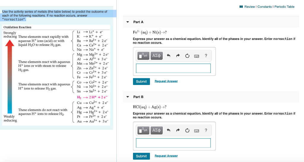 Solved Review Constants Periodic Table Use the activity | Chegg.com