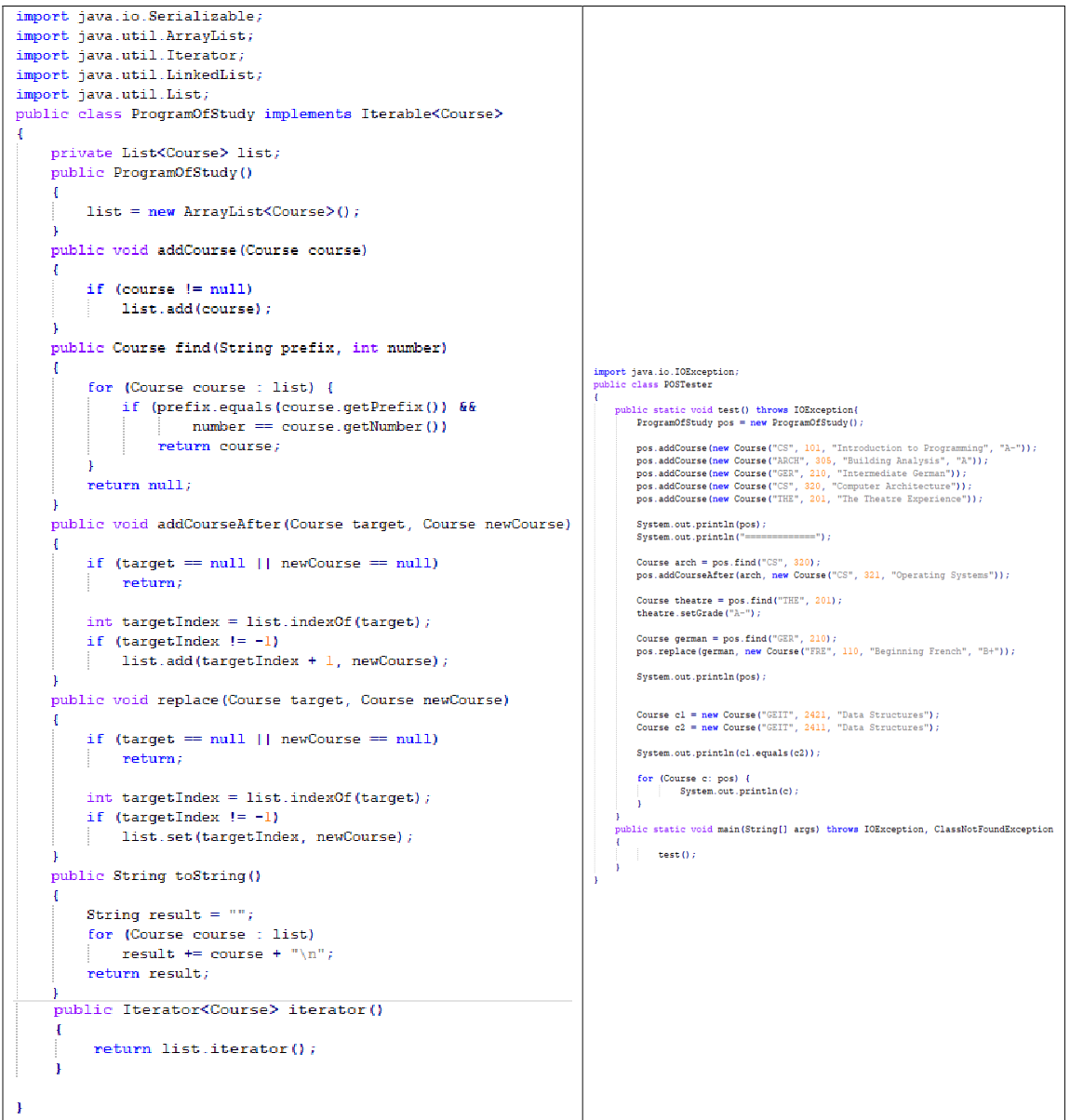 Solved import java io Serializable, import java.util. | Chegg.com Solved import java io Serializable, import java.util. | Chegg.com