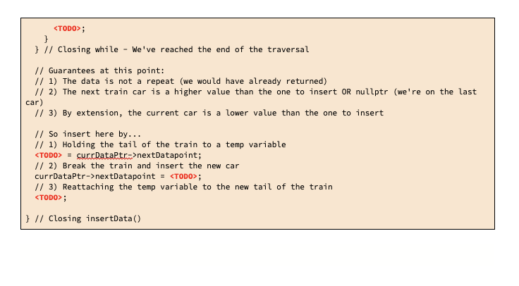 Task 1: Modify the printData() function The print | Chegg.com