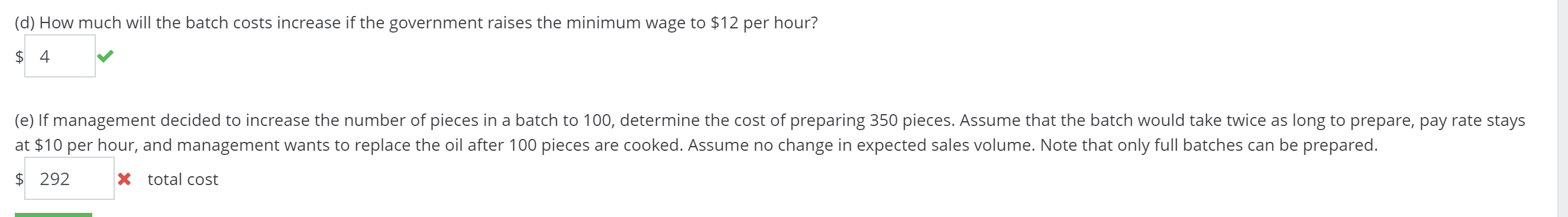 Solved Unit- and Batch-Level Cost Drivers $9, is used for | Chegg.com