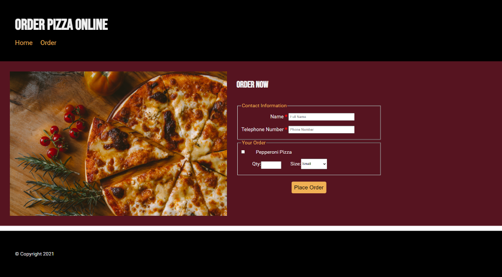 Solved Html - CSS project London Pizza, a local restaurant | Chegg.com