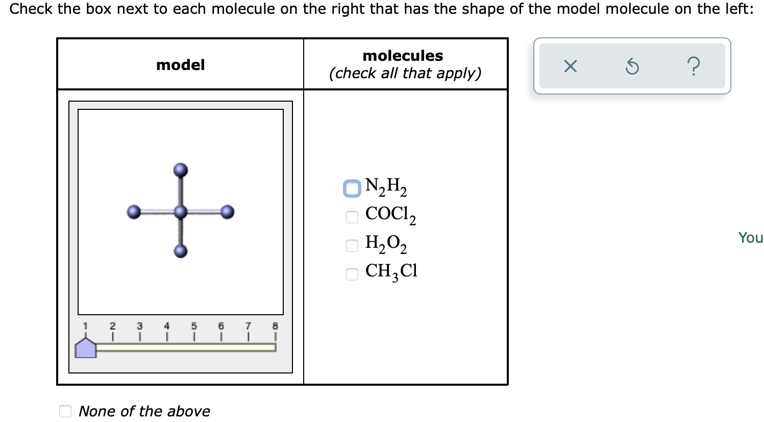 Solved Check the box next to each molecule on the right that | Chegg.com
