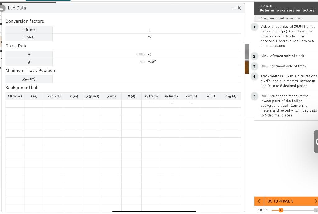 Solved Conversion factors \begin{tabular}{l} 1 frame \\ 1 | Chegg.com