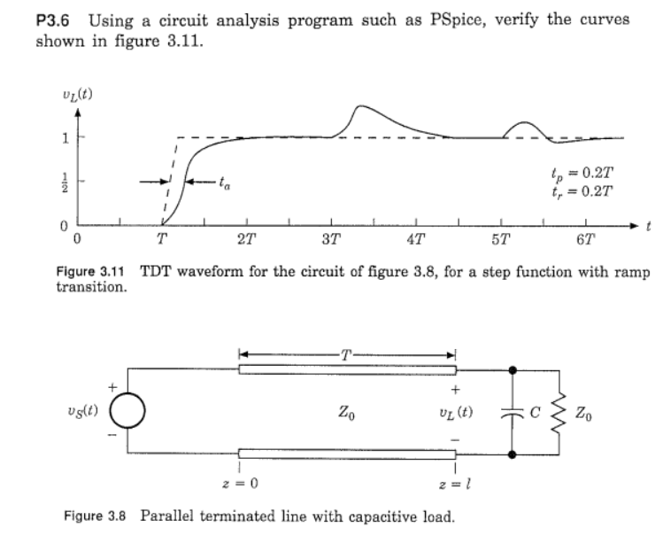 Solved P3.6 ﻿Using a circuit analysis program such as | Chegg.com