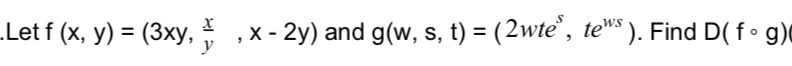 Solved 1) Compute the derivative Df (x,y,z) for f (x, y, z) | Chegg.com