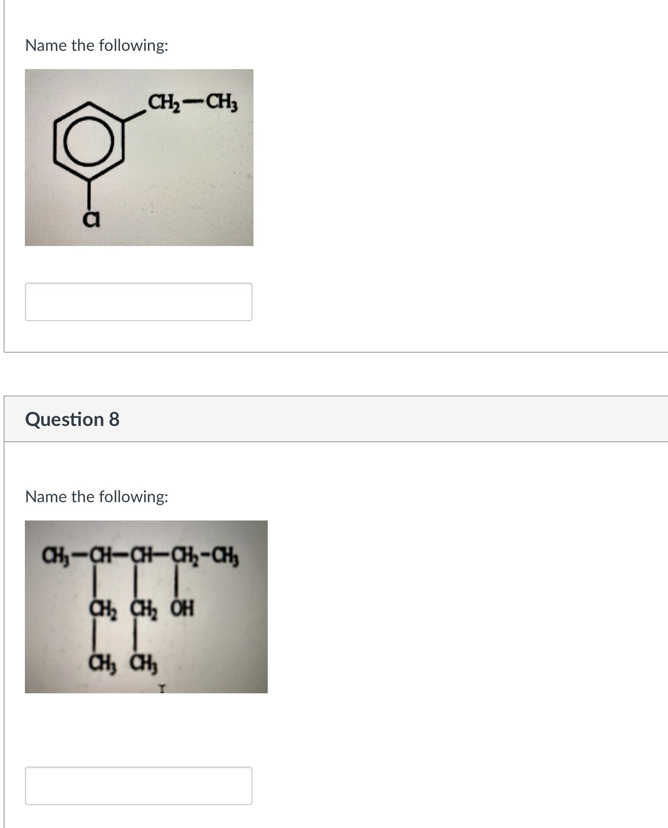 Solved Name the following: Question 8 Name the following: | Chegg.com Solved Name the following: Question 8 Name the following: | Chegg.com