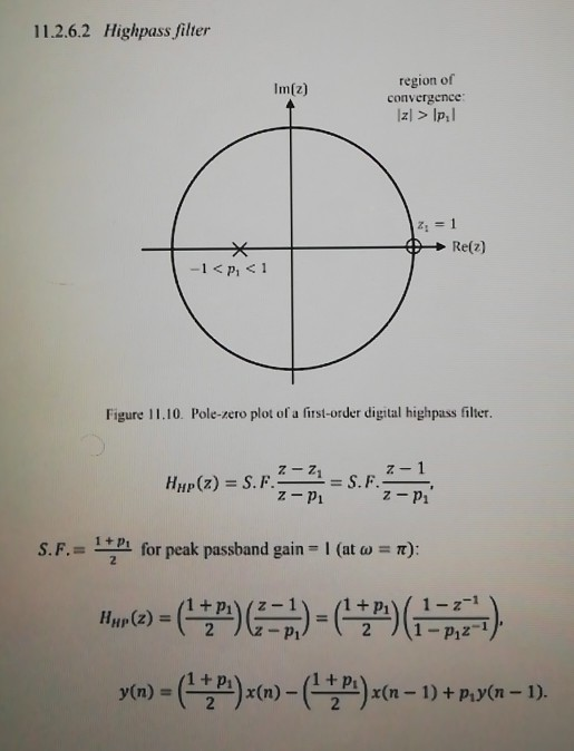 Solved P11.14 Design a first-order highpass filter having | Chegg.com