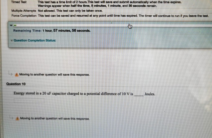 Solved Timed Test This test has a time limit of 2 hours. | Chegg.com