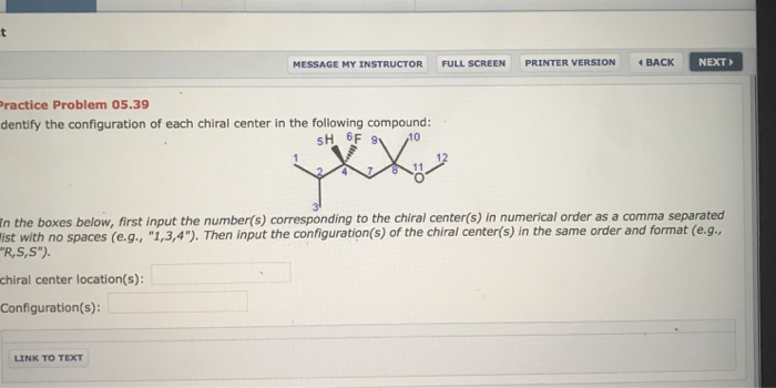 Solved ent MESSAGE MY INSTRUCTOR FULL SCREEN PRINTER VERSION | Chegg.com